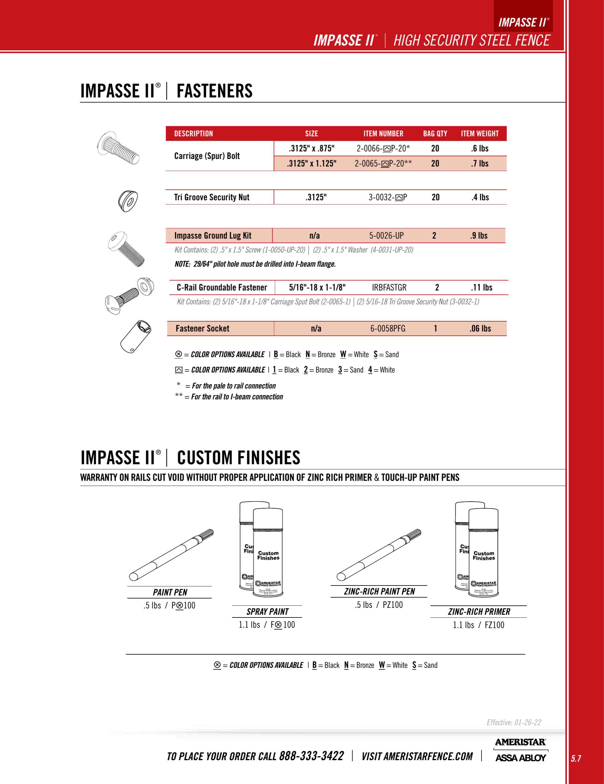 Ameristar Fence Products, Catalogs, Impasse II | ARCAT
