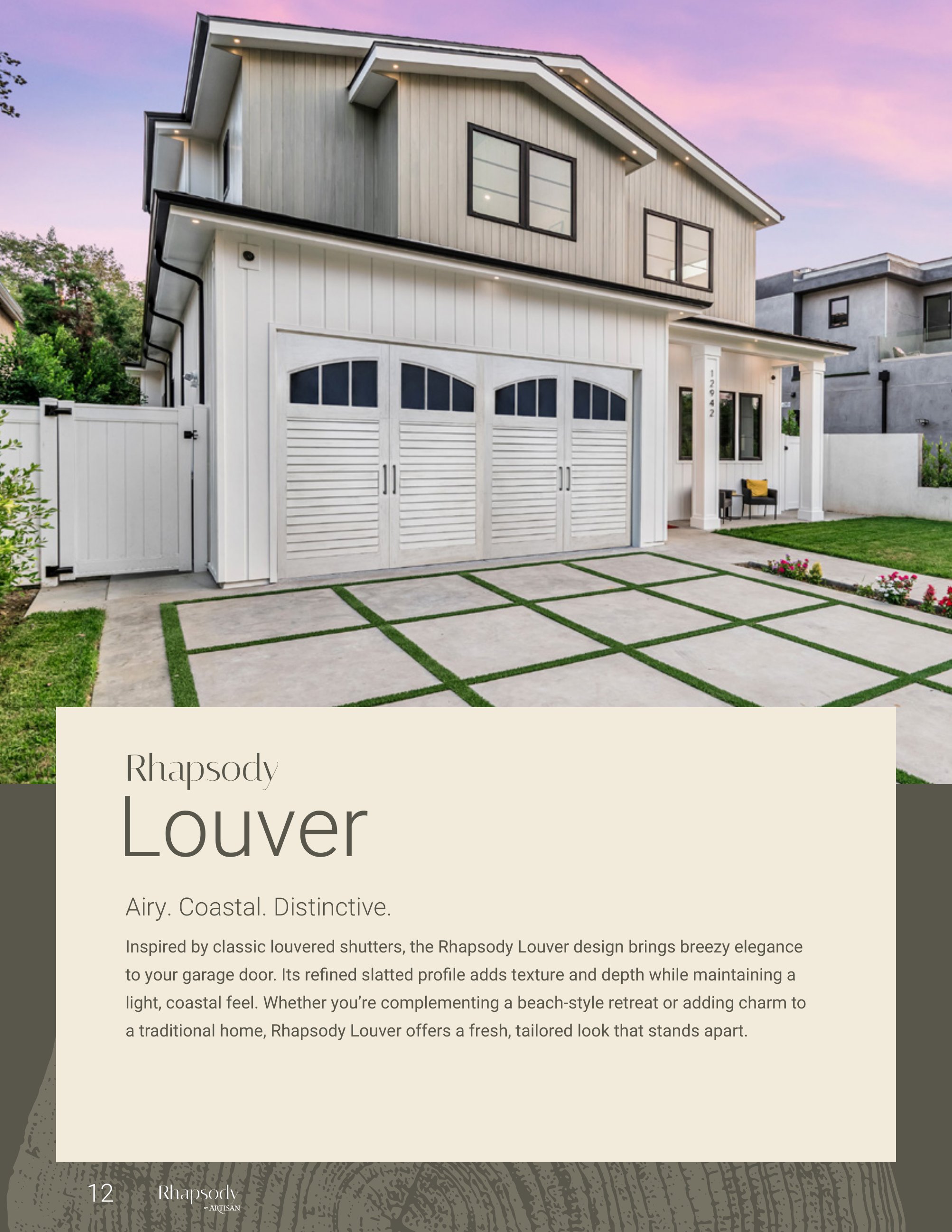 Artisan Custom Doorworks, Catalogs, Rhapsody | ARCAT