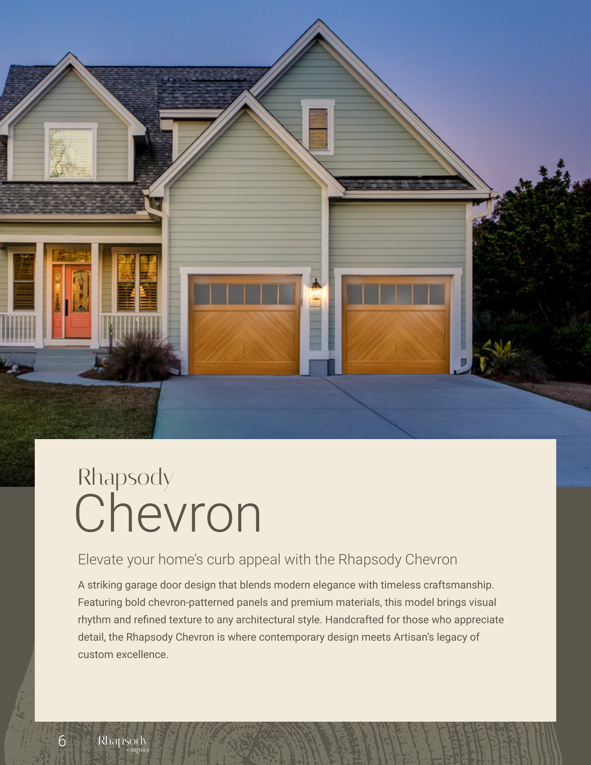 Artisan Custom Doorworks, Catalogs, Rhapsody | ARCAT