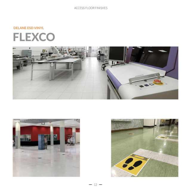 ASM Modular Systems, Inc., Catalogs, Access Floor Finishes | ARCAT