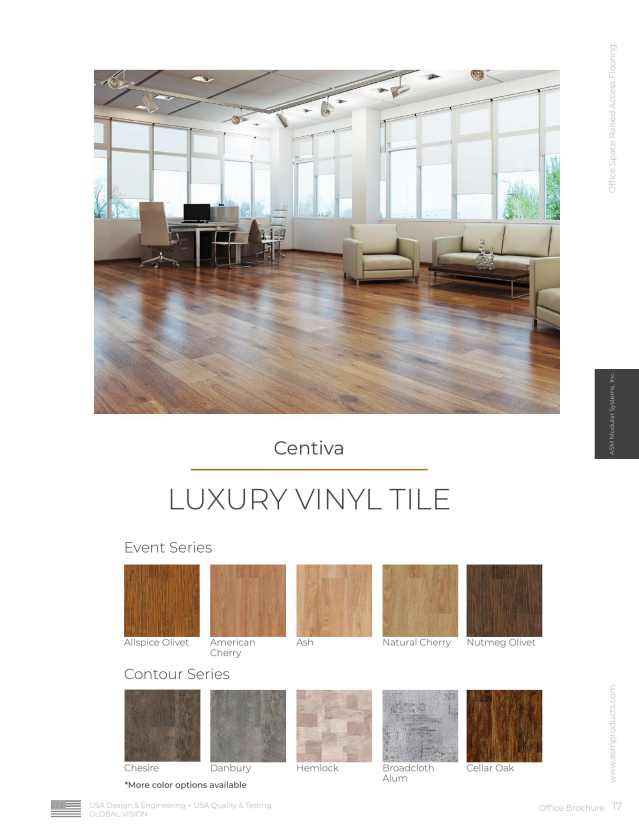 ASM Modular Systems, Inc., Catalogs, Raised Access Flooring | ARCAT