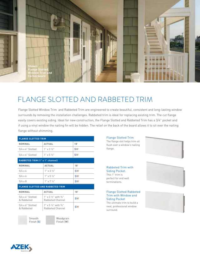 AZEK Building Products, Inc., Catalogs, Exteriors Catalog | ARCAT
