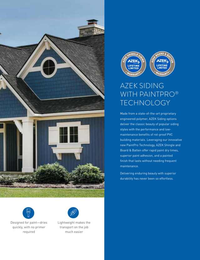 AZEK Building Products, Inc., Catalogs, Exteriors Catalog | ARCAT