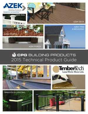 Azek Building Products, Inc. Catalogs / Brochures