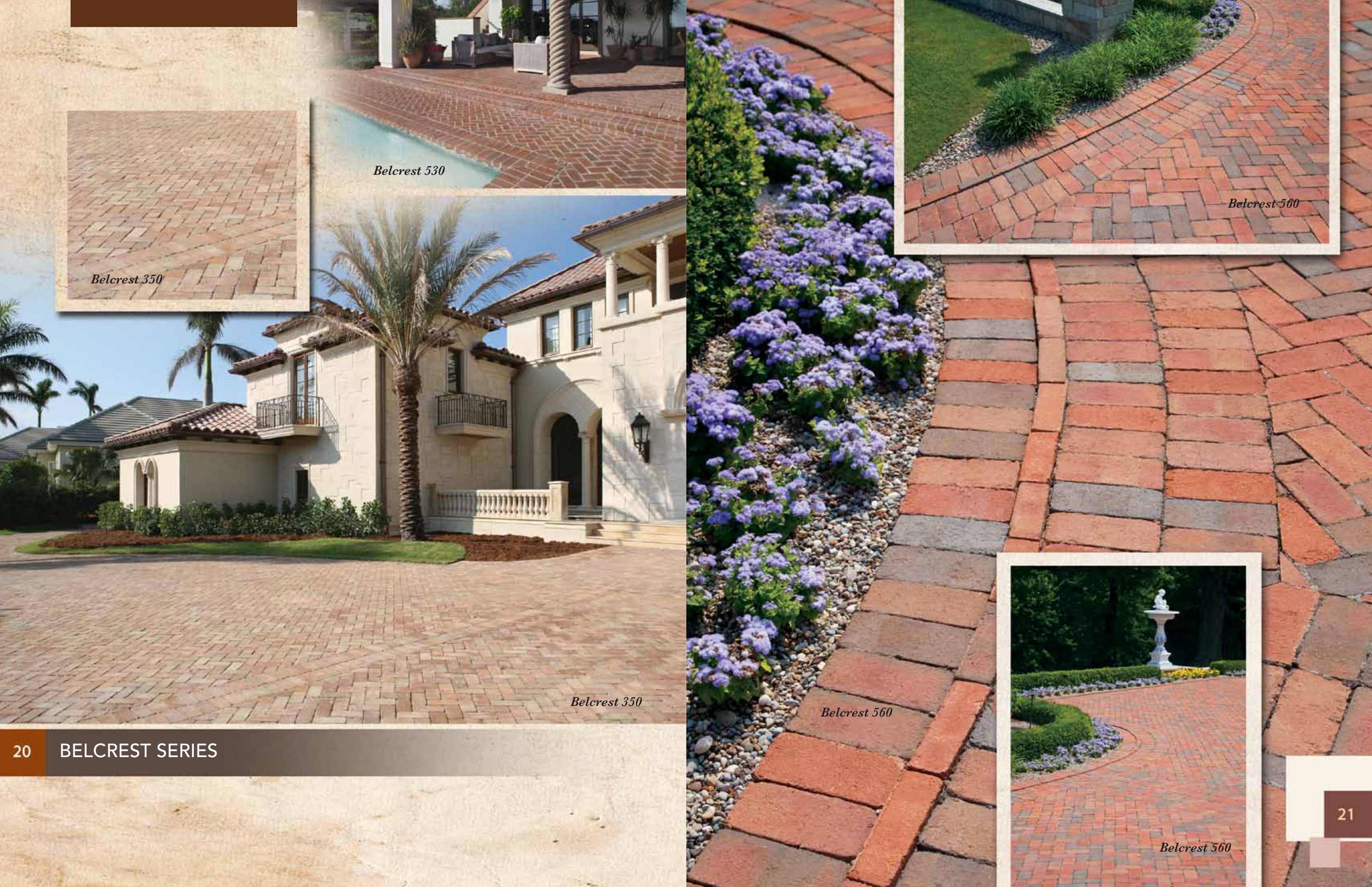 Belden Brick Company (The), Catalogs, Brick Pavers | ARCAT
