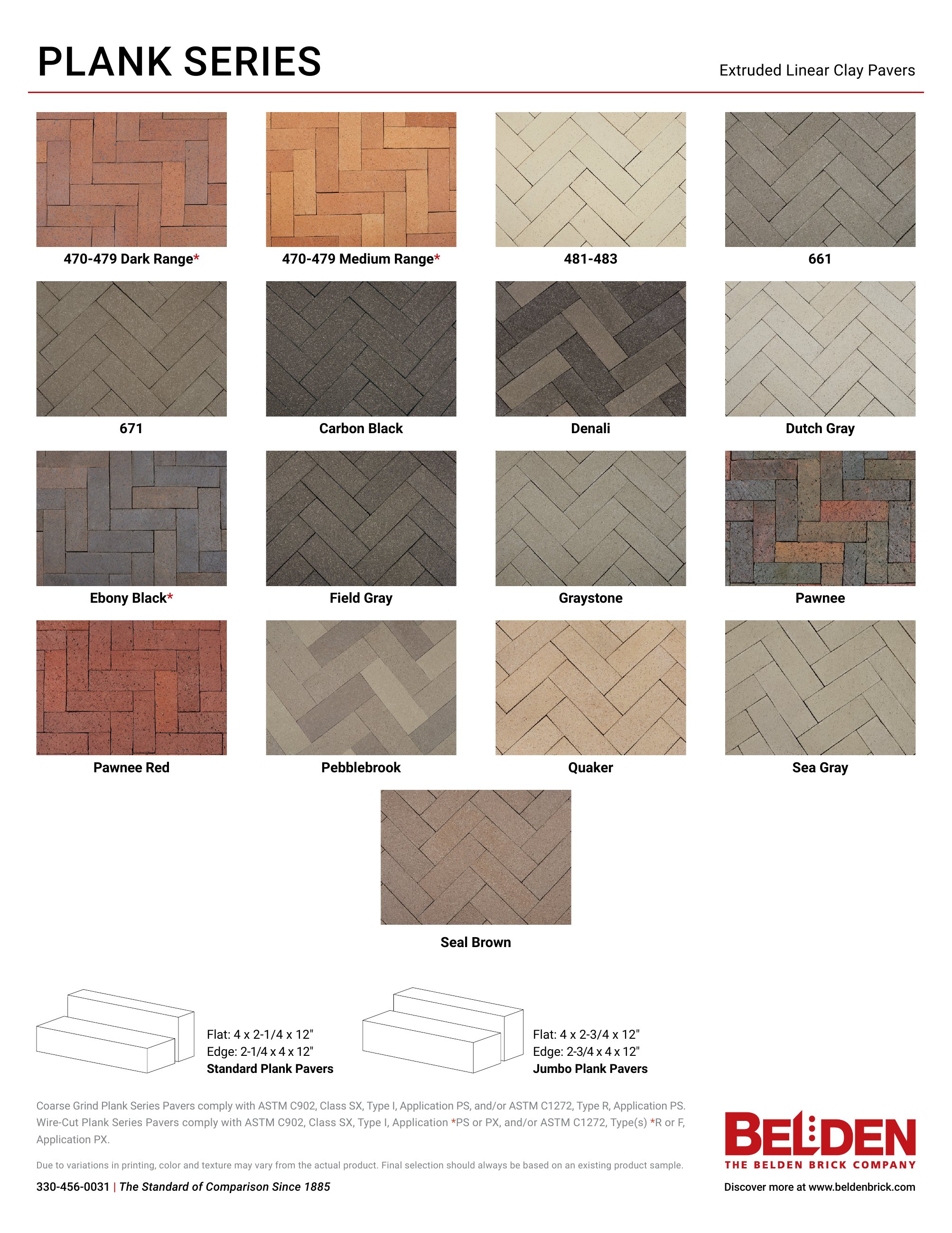 Belden Brick Company (The), Catalogs, Plank Series | ARCAT