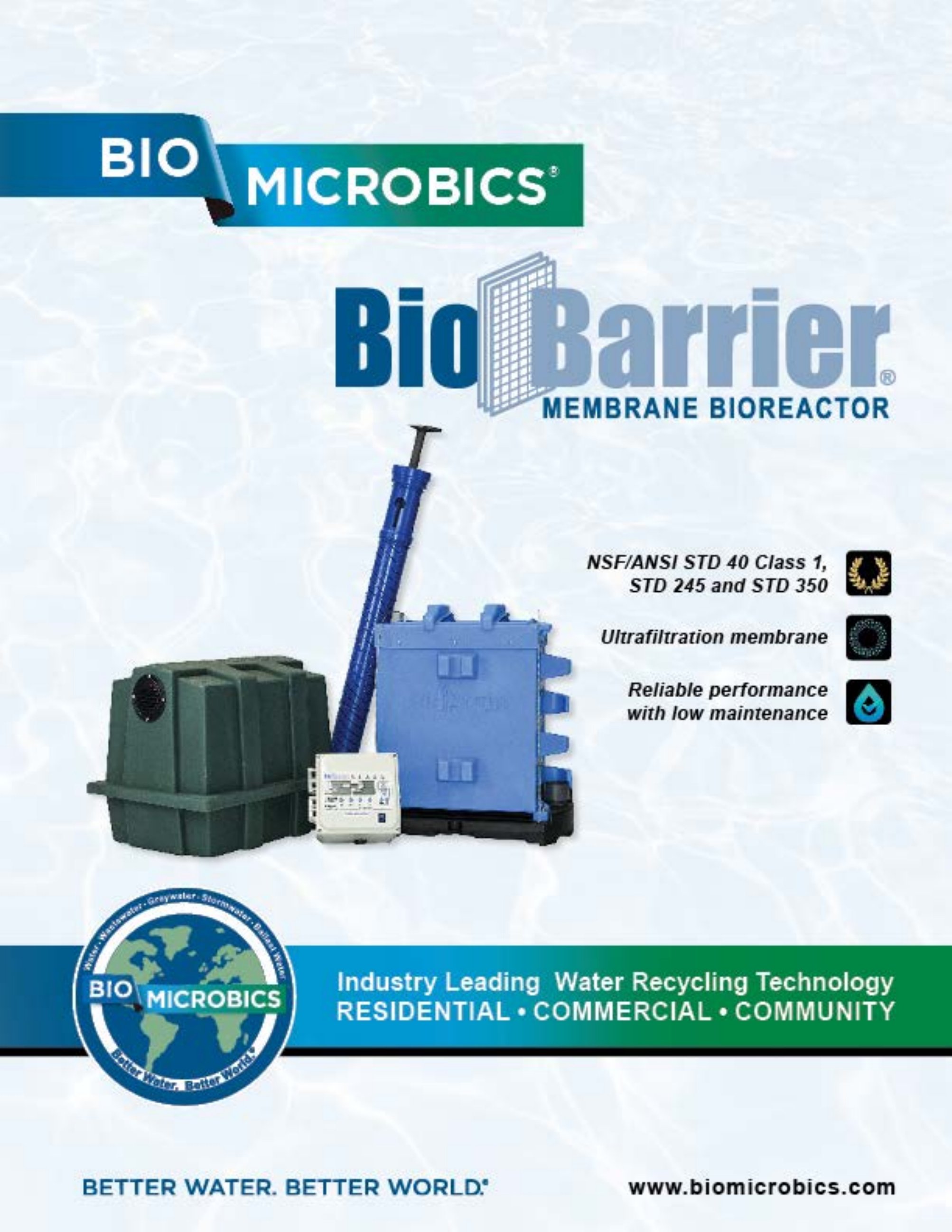 BioMicrobics, Inc., Catalogs, BioBarrier | ARCAT