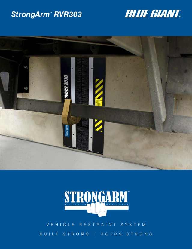 Blue Giant Equipment Corporation, Catalogs, StrongArm RVR | ARCAT
