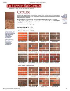 Masonry - Building and Construction Brochures and Catalogs