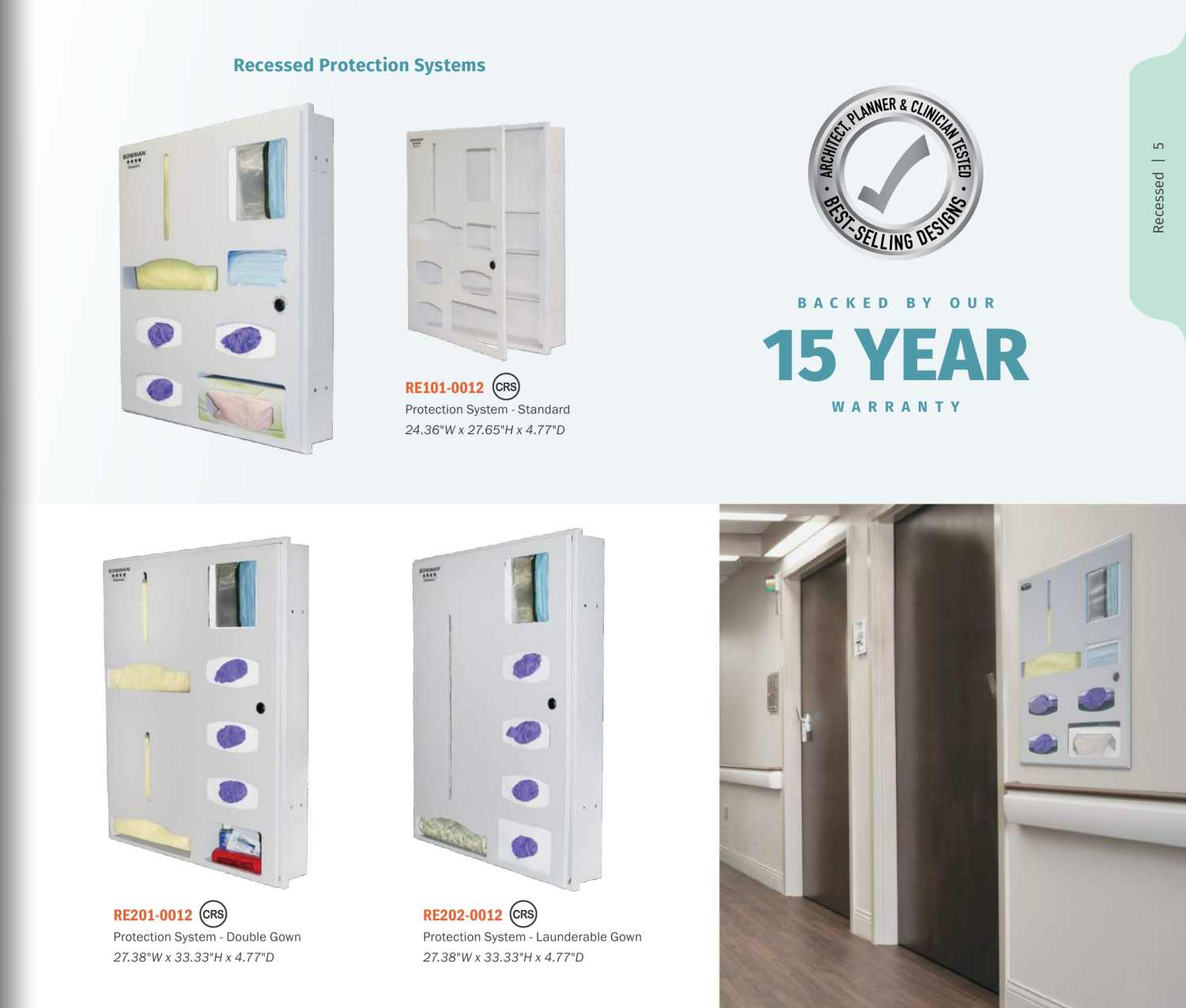 Bowman Dispensers, Catalogs, ADA Compliant Wall Protrusion Solutions ...