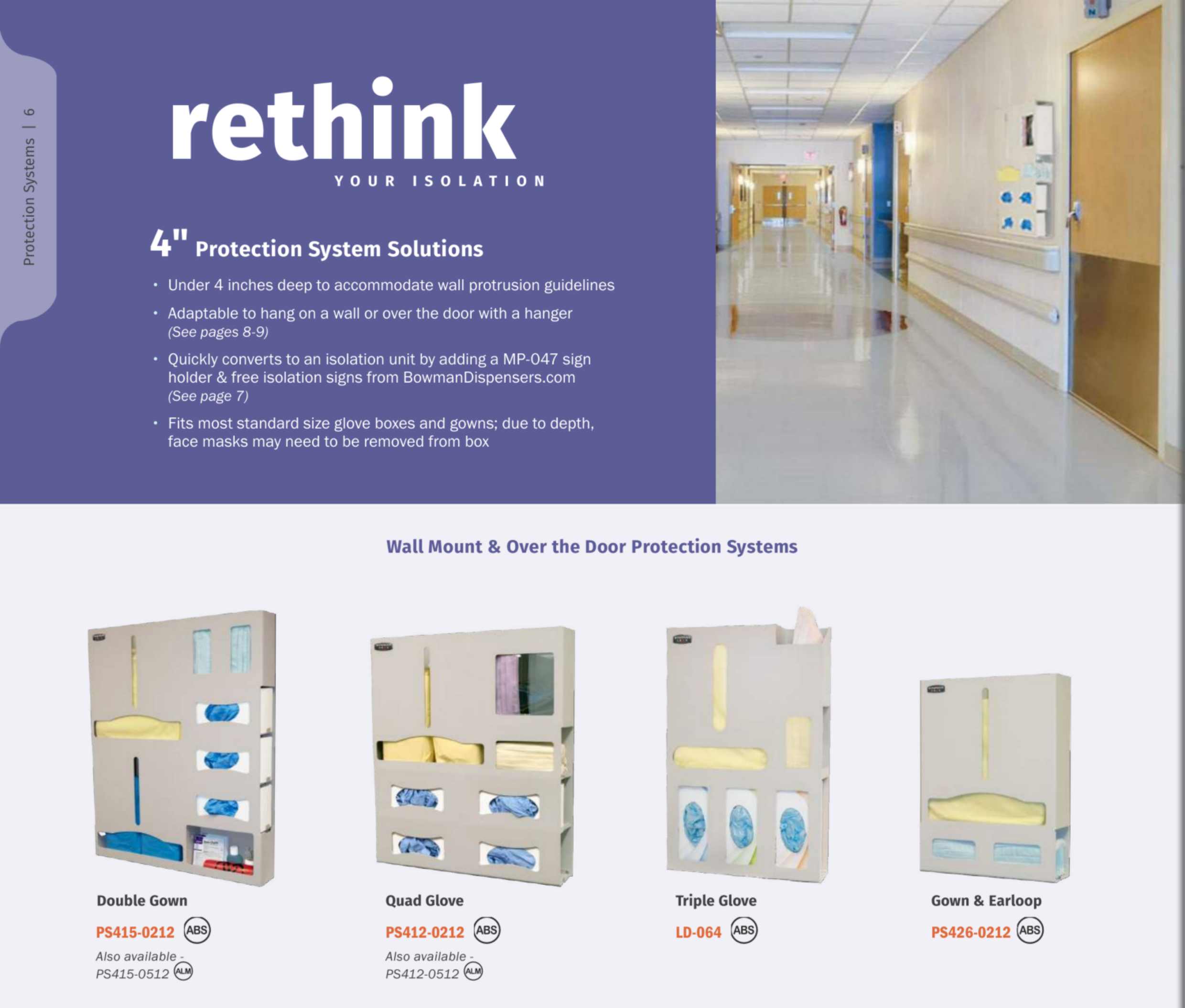 Bowman Dispensers, Catalogs, ADA Compliant Wall Protrusion Solutions ...