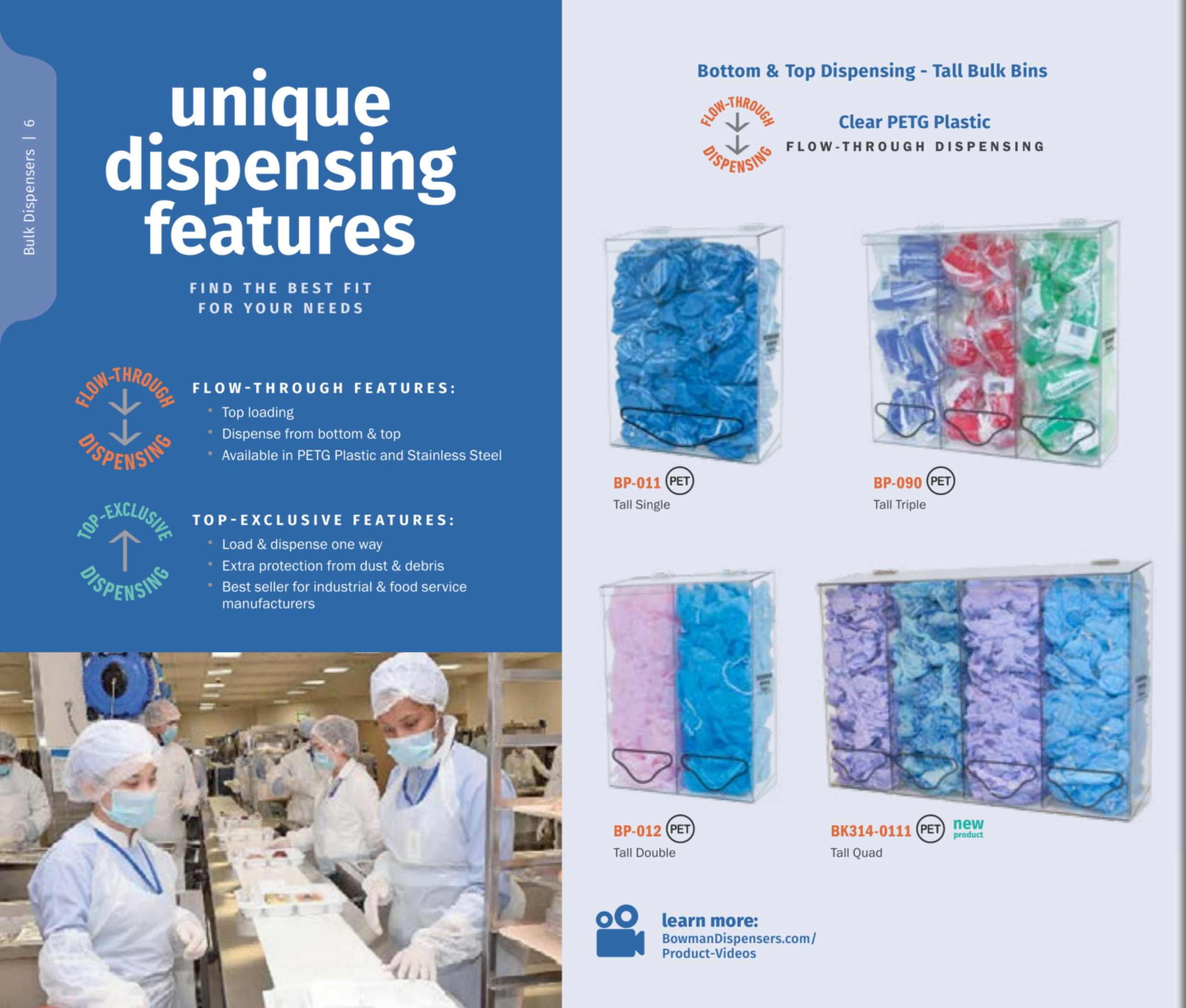 Bowman Dispensers, Catalogs, Bulk Sterile Procedure Area Dispensers | ARCAT