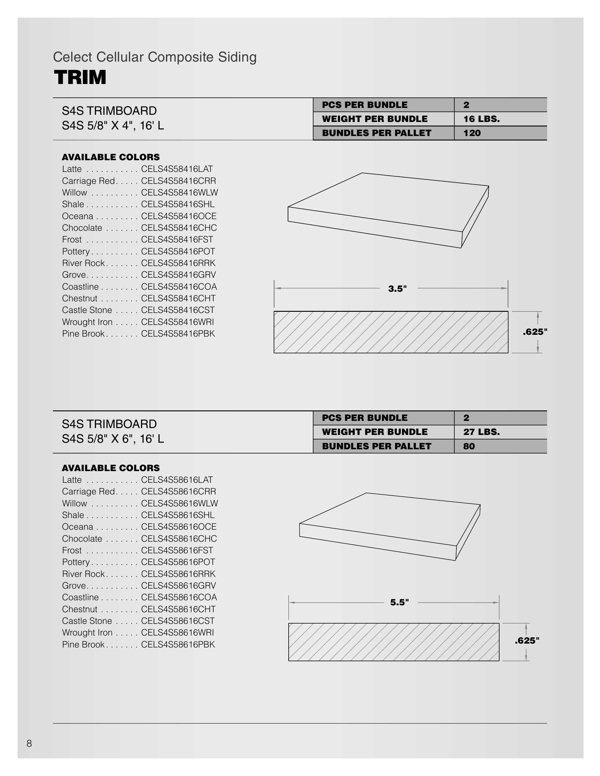 Celect - Cellular Exteriors by Royal, Catalogs, Celect Product ...