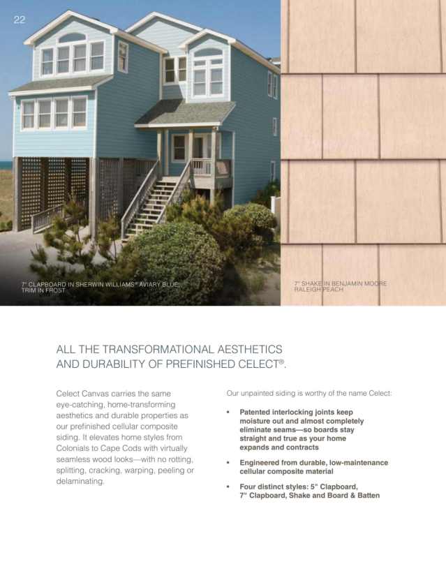 Celect - Cellular Exteriors by Royal, Catalogs, Celect Siding Brochure ...
