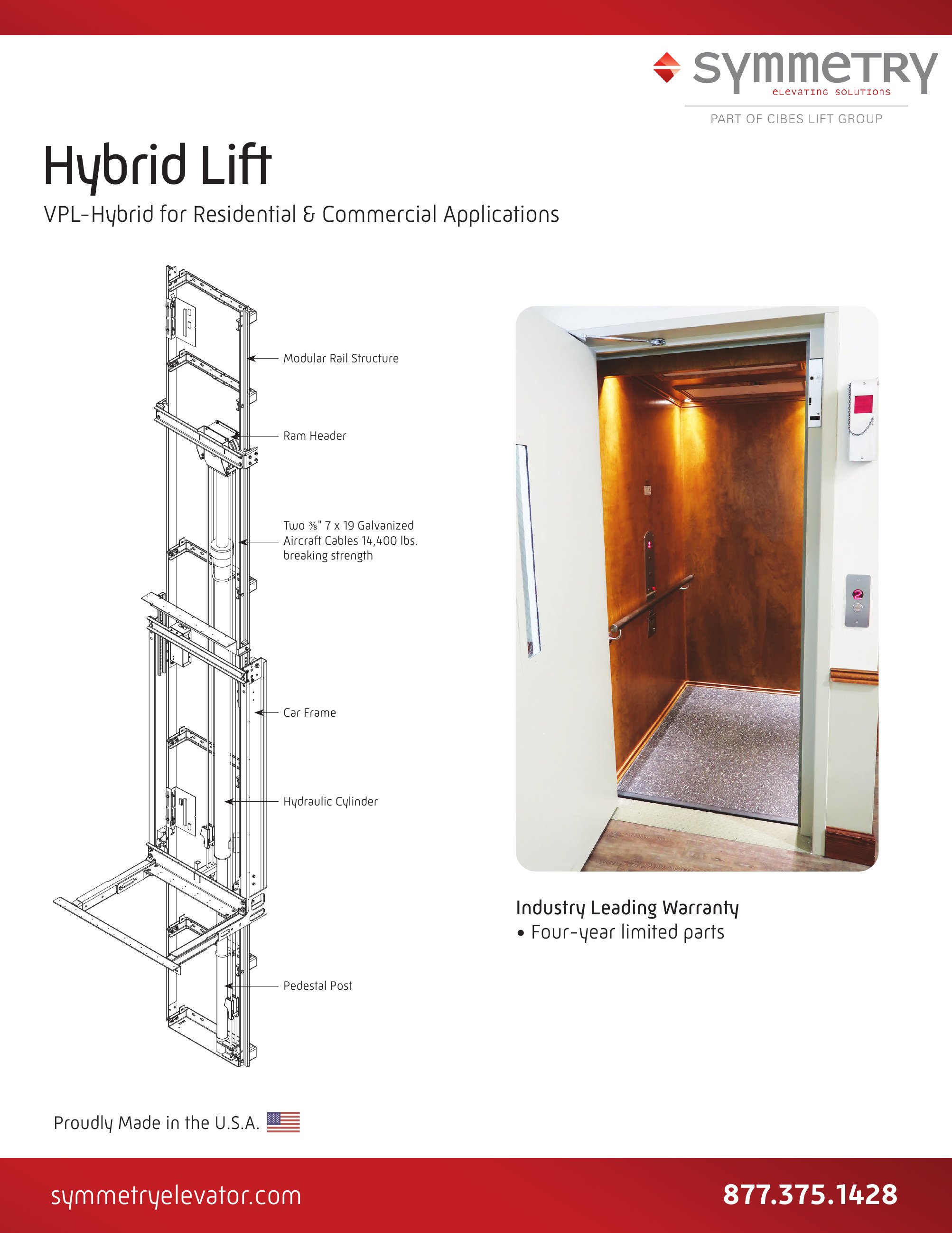 CIBES/Symmetry, Catalogs, Hybrid Lift | ARCAT