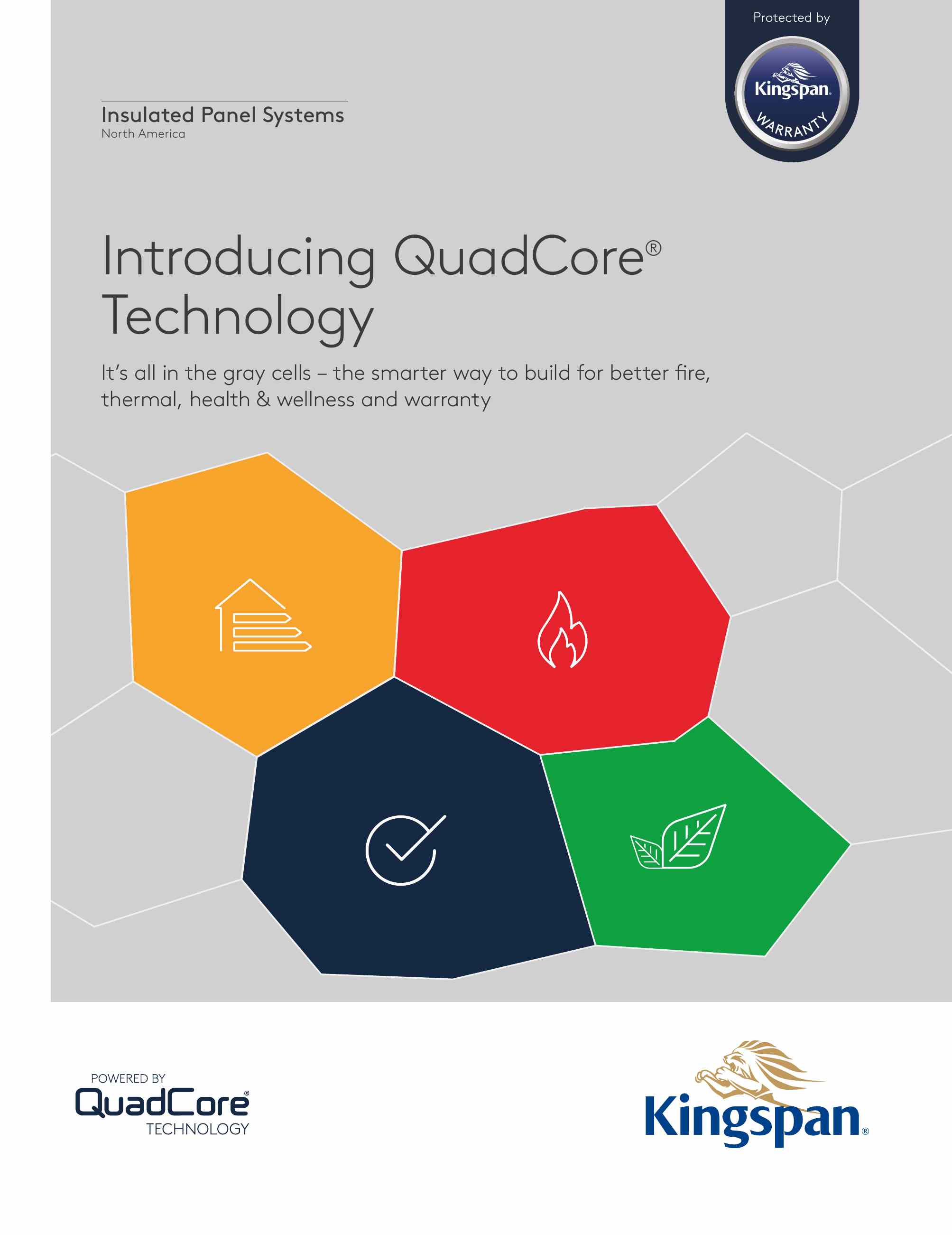 Kingspan, Catalogs, Introducing QuadCore® Technology | ARCAT