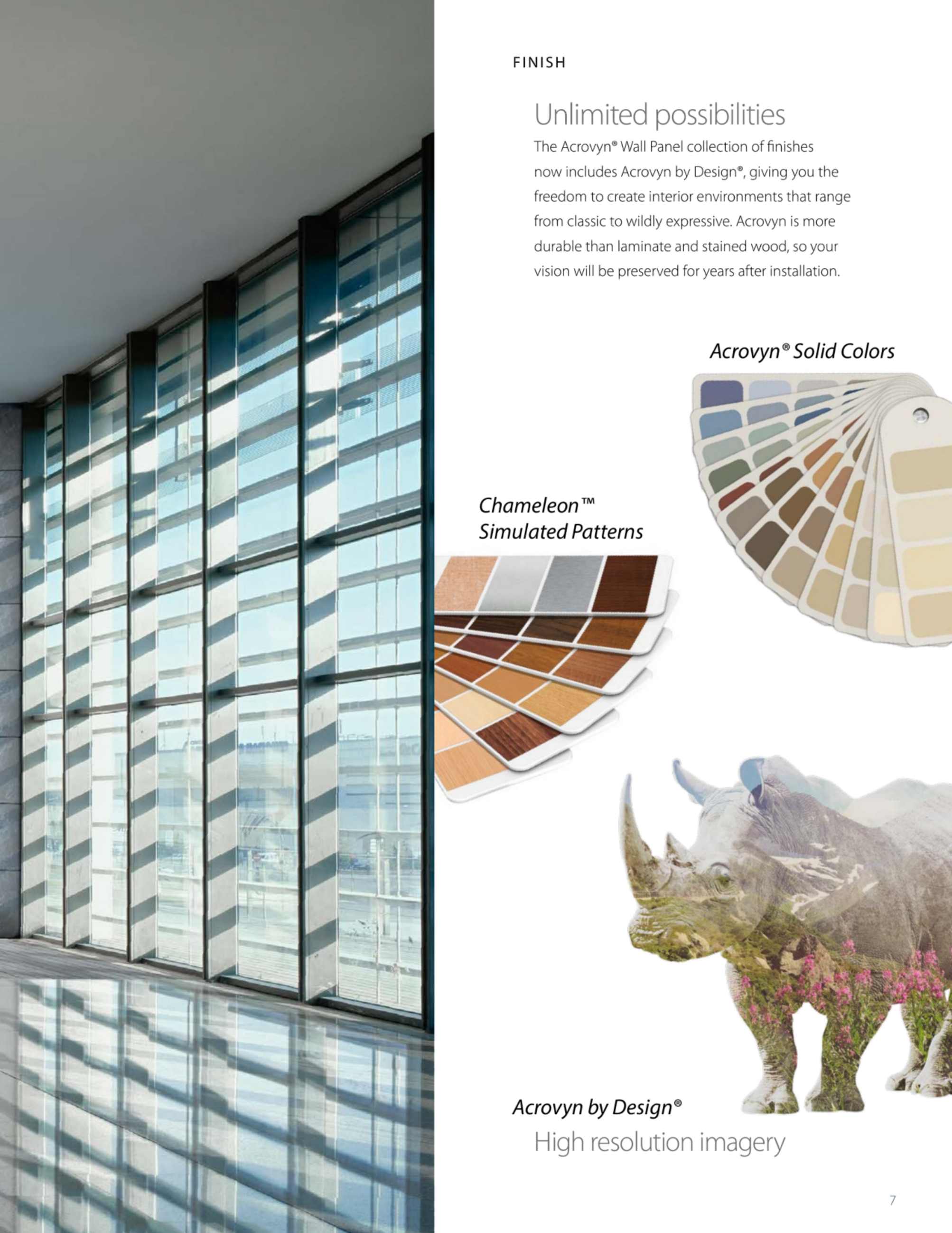 Construction Specialties, Inc., Catalogs, Acrovyn Wall Cover Panels | ARCAT