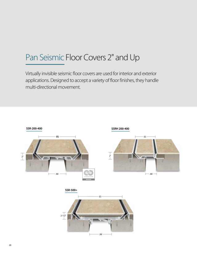 Construction Specialties, Inc., Catalogs, Expansion Joint Covers | ARCAT