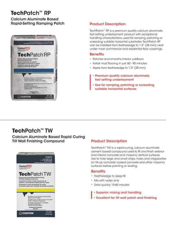 Custom Building Products, Catalogs, CustomTECH Product Catalog | ARCAT