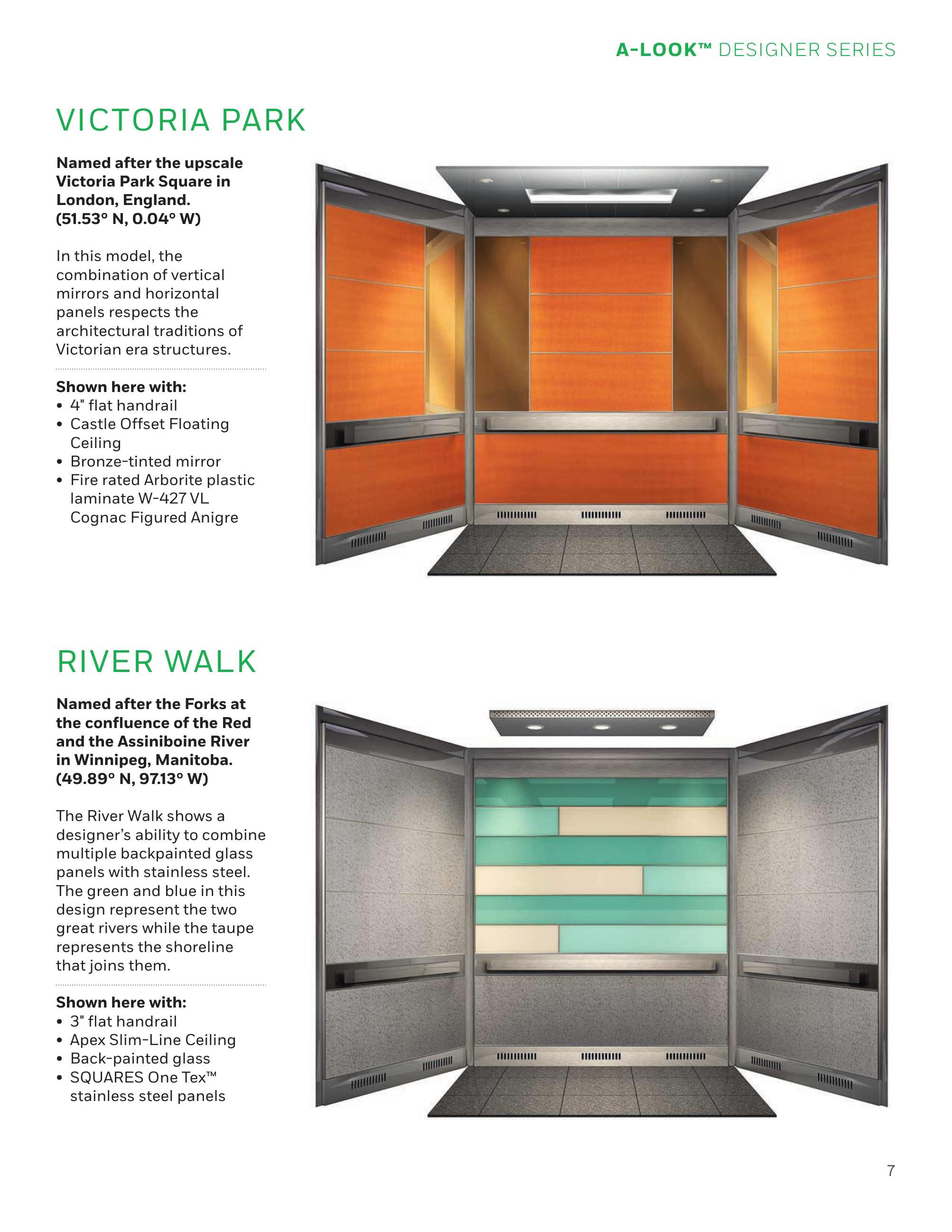 Delaware Elevator Manufacturing, Catalogs, Elevator Interior Panel and ...