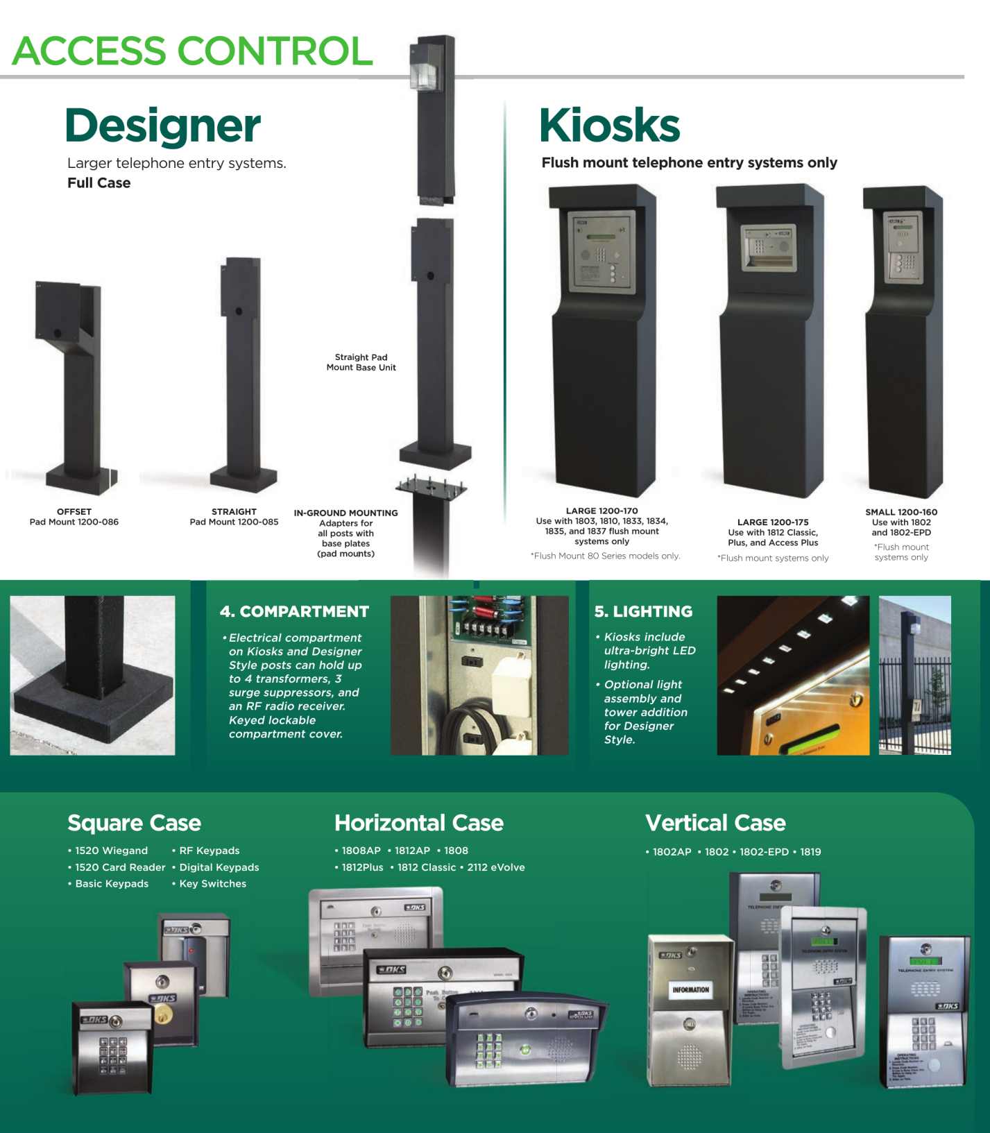 DoorKing, Catalogs, Mounting Post | ARCAT