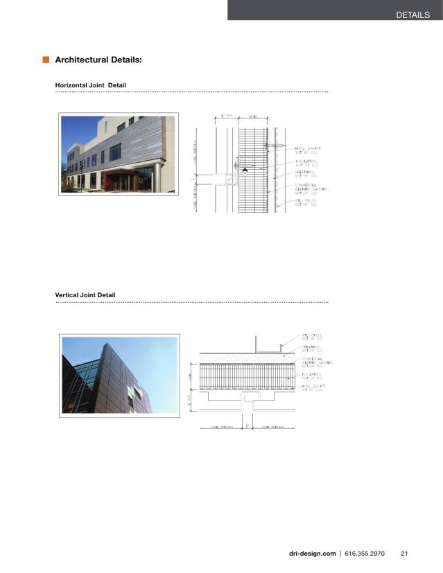 Dri Design, Inc., Catalogs, Design Guide | ARCAT