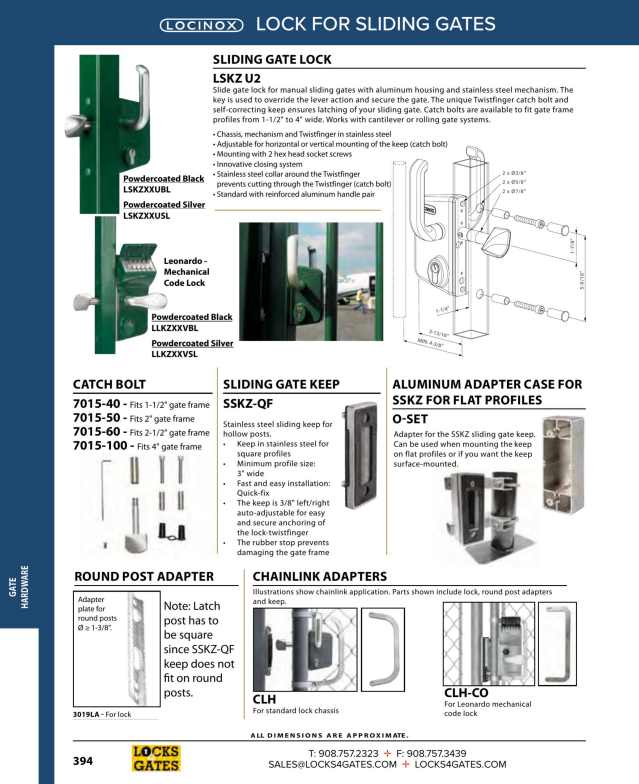 Architectural Iron Designs, Inc., Catalogs, Gate Hardware | ARCAT