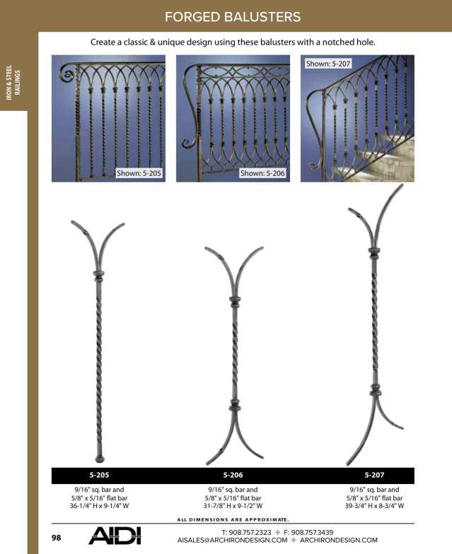 Architectural Iron Designs, Inc., Catalogs, Product Catalog | ARCAT