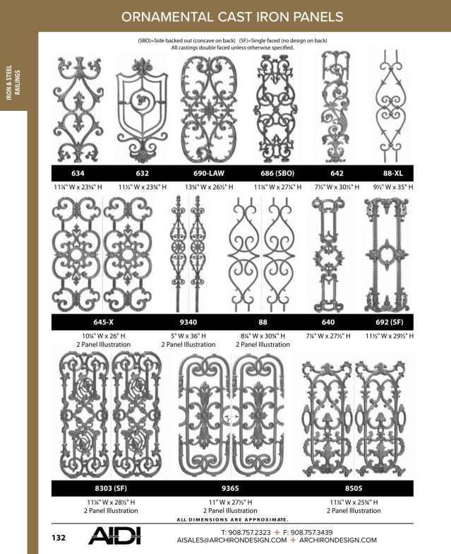 Architectural Iron Designs, Inc., Catalogs, Product Catalog | ARCAT