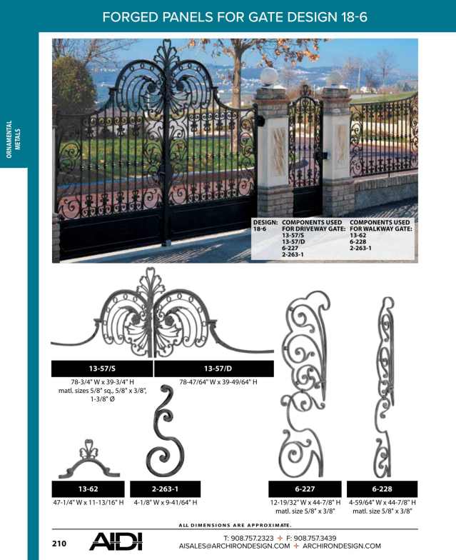 Architectural Iron Designs, Inc., Catalogs, Product Catalog | ARCAT
