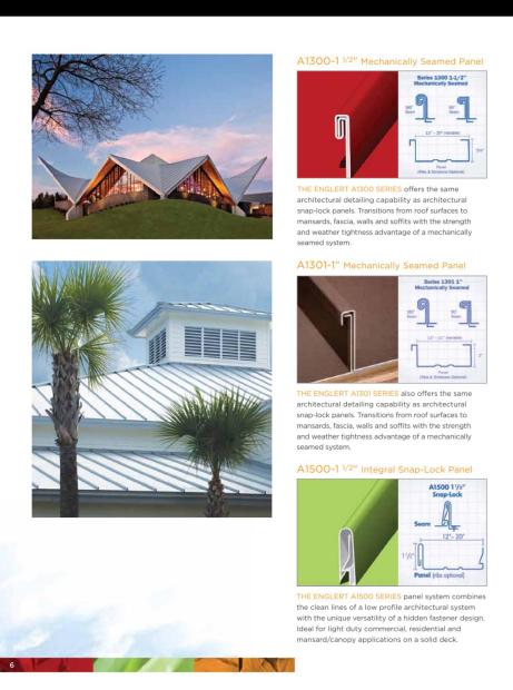 Englert, Inc., Catalogs, Metal Roof Panels | ARCAT