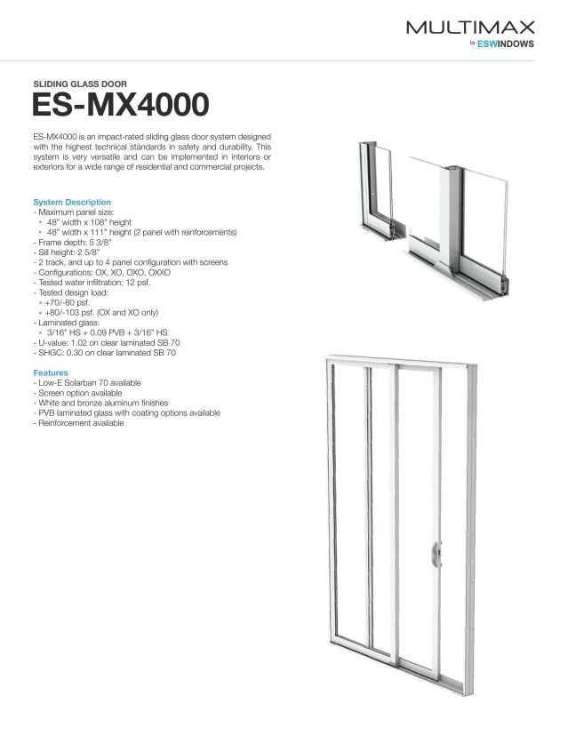 ESWindows, Catalogs, Multimax Brochure | ARCAT