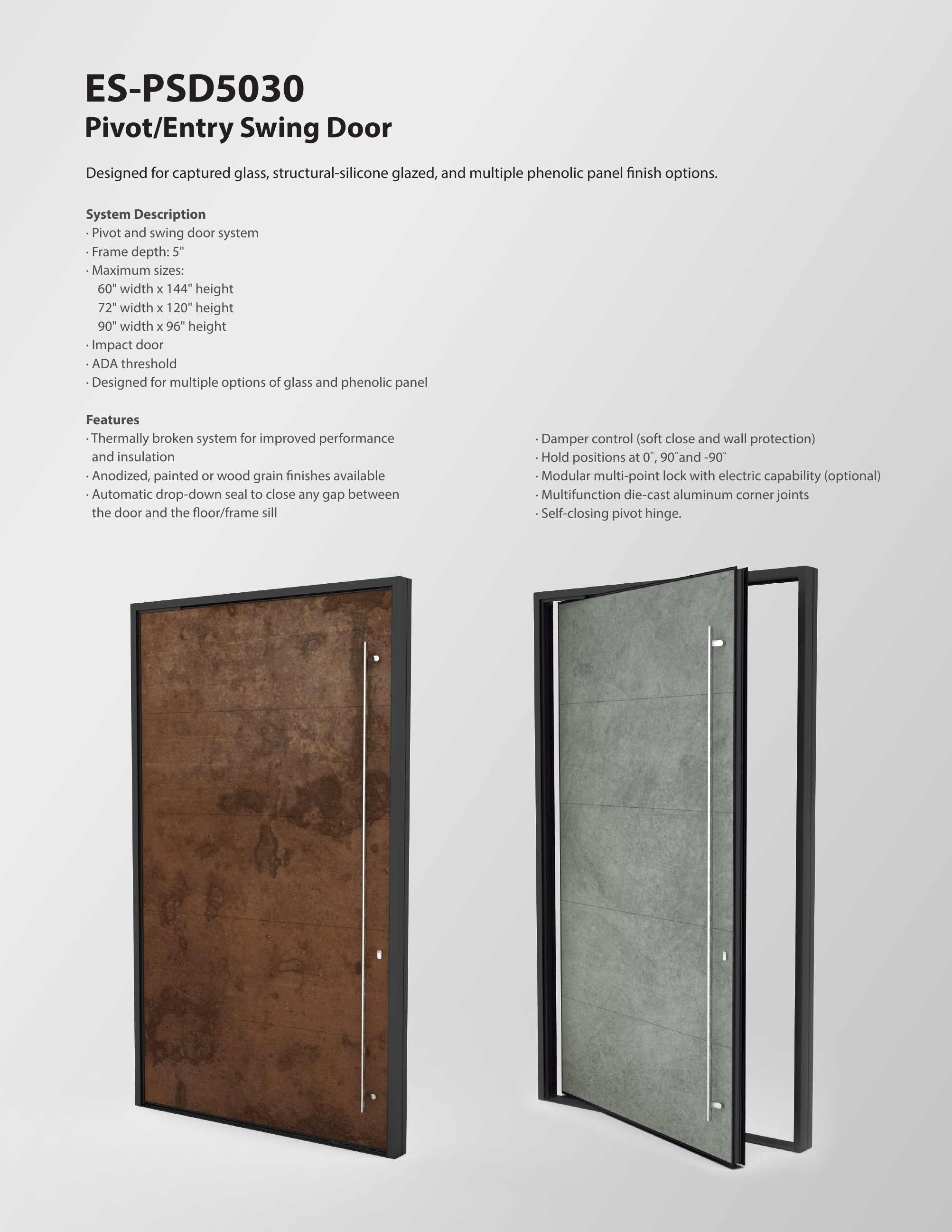 ESWindows, Catalogs, Prestige Brochure | ARCAT