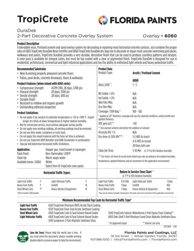 Florida Paints, Catalogs, Product Data Book | ARCAT