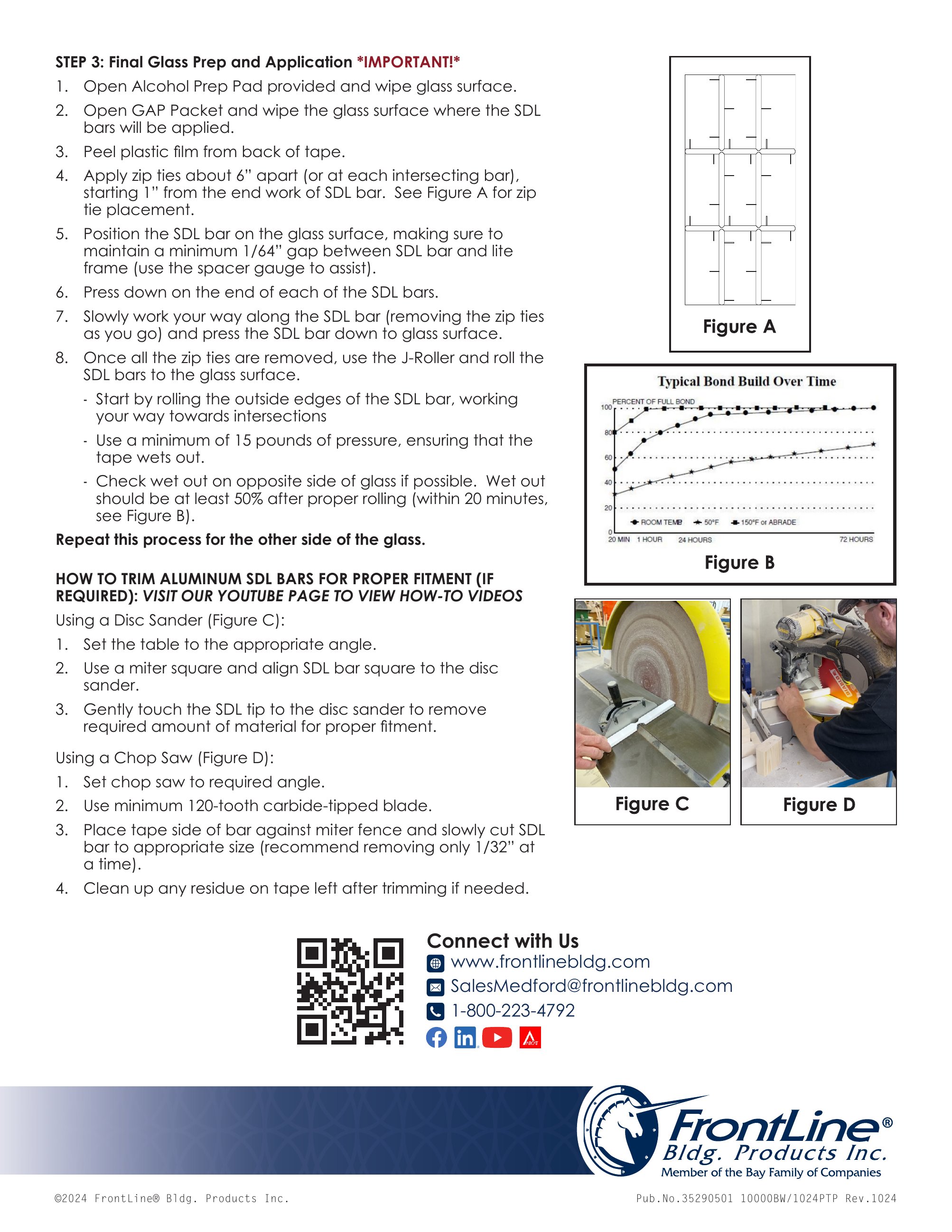 FrontLine Bldg. Products Inc., Catalogs, SDL Installation Instructions ...