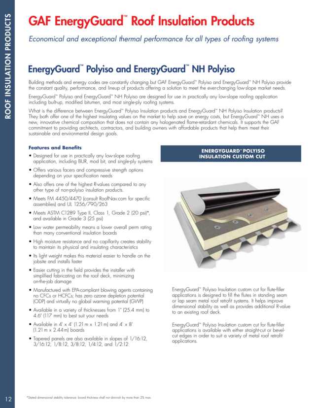 GAF Commercial Roofing Products, Catalogs, Full Line Brochure | ARCAT