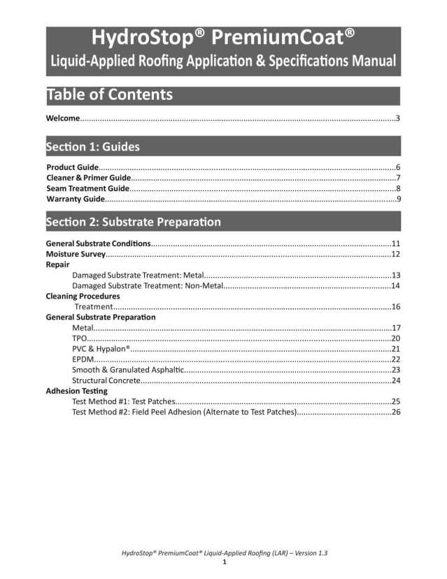 GAF Commercial Roofing Products, Catalogs, HydroStop Premium Coat ...