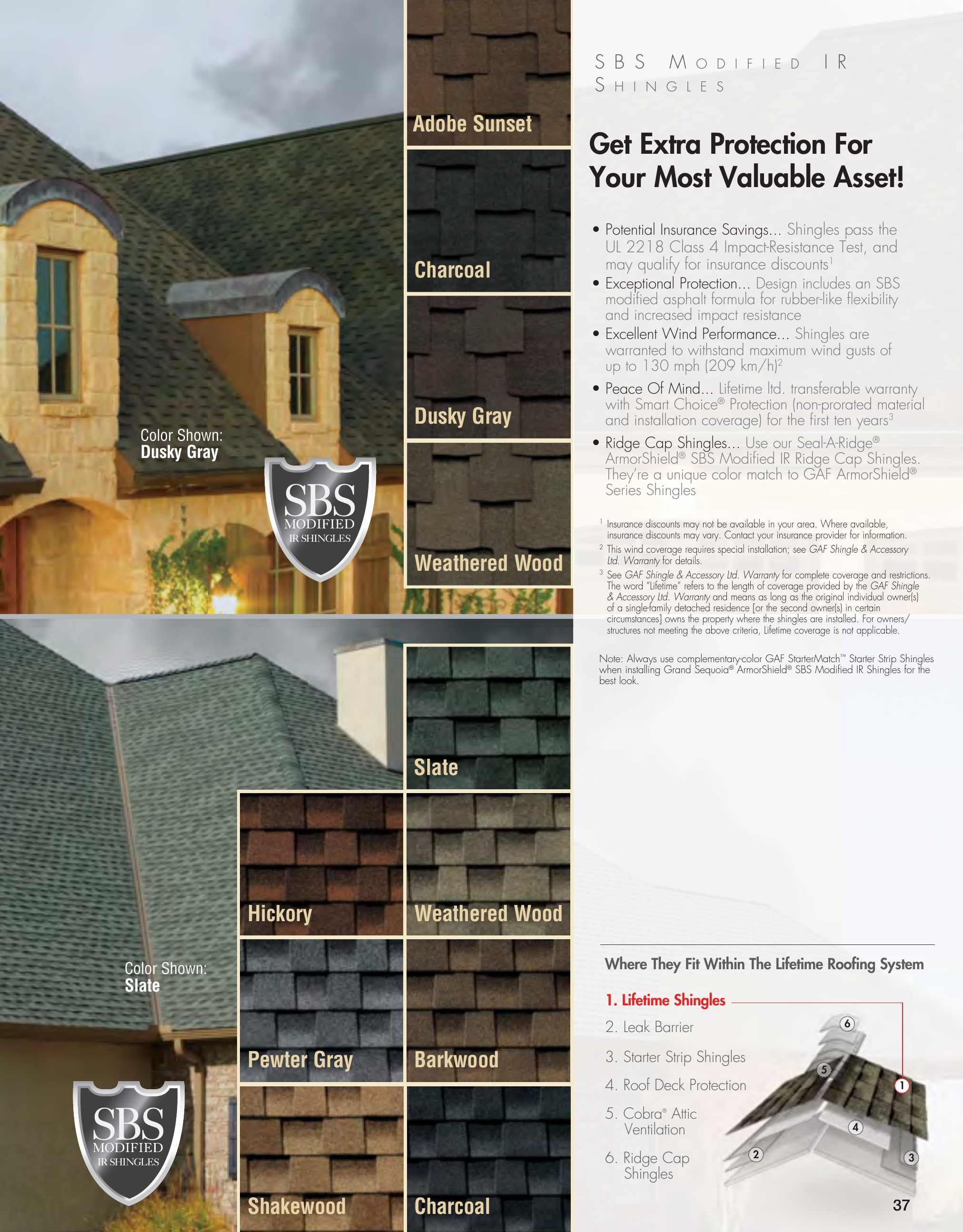 GAF Residential Roofing Products, Catalogs, Residential Roofing Guide ...