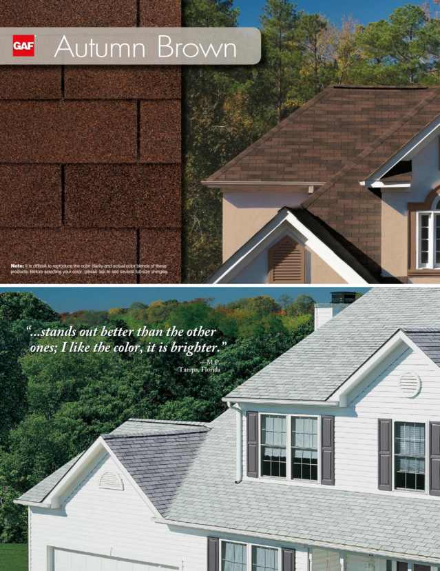 GAF Residential Roofing Products, Catalogs, Royal Sovereign® | ARCAT