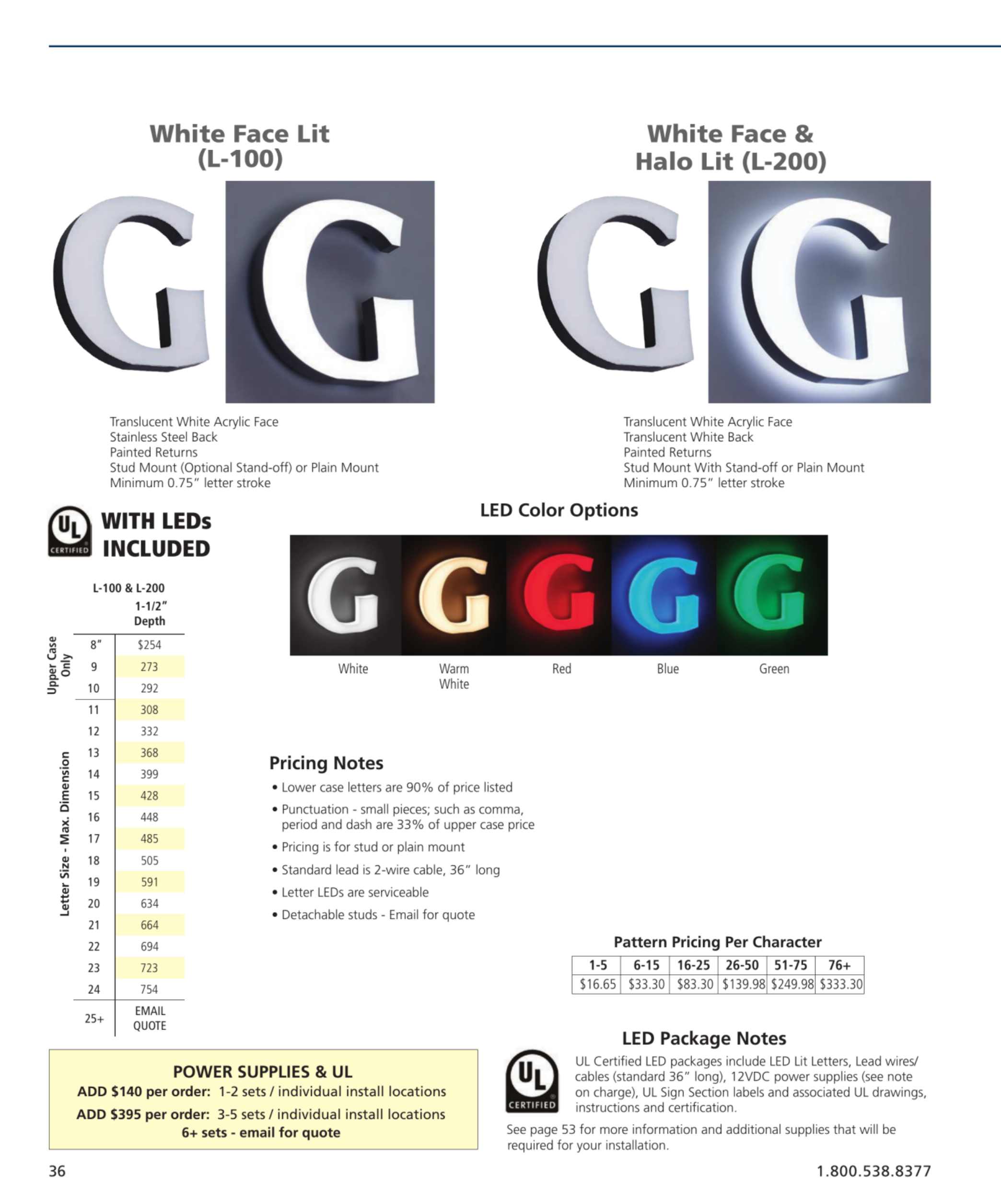 Gemini Inc., Catalogs, 2021 U.S. Illuminated Letters | ARCAT