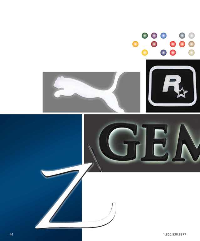 Gemini Inc., Catalogs, 2021 U.S. Illuminated Letters | ARCAT