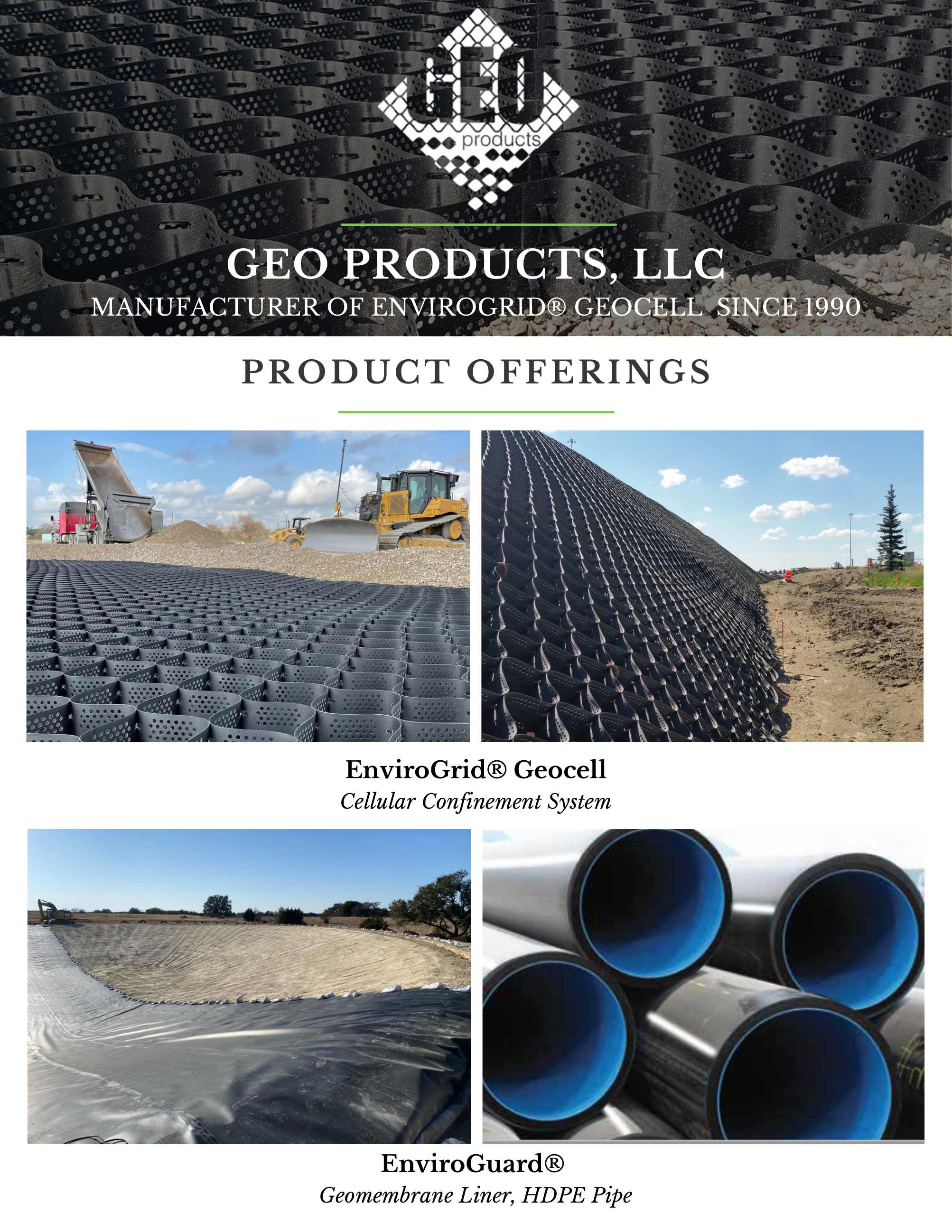 Geo Products, LLC, Catalogs, Full Product Brochure | ARCAT
