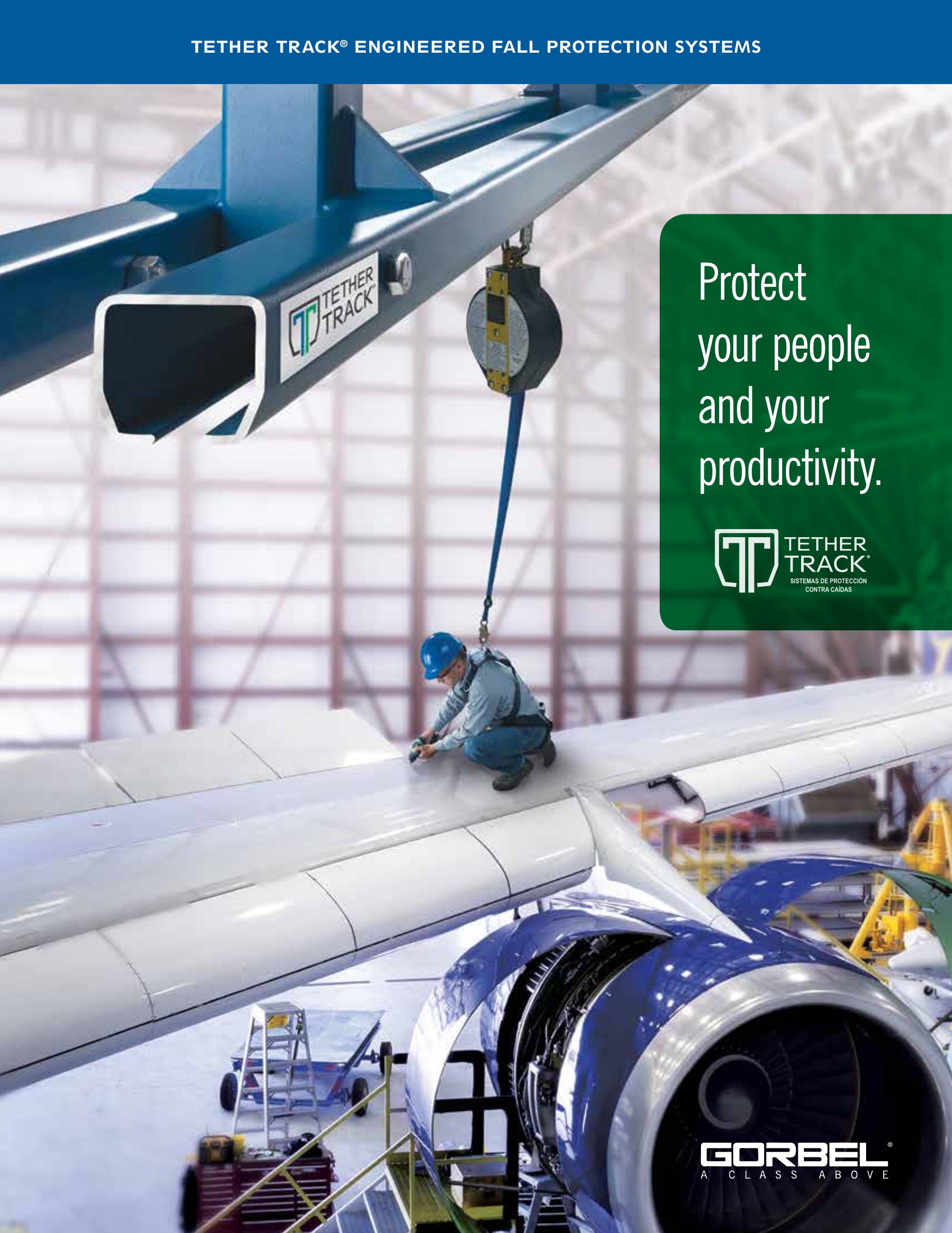 Gorbel Inc., Catalogs, Tether Track® Rigid Rail Anchor Systems | ARCAT