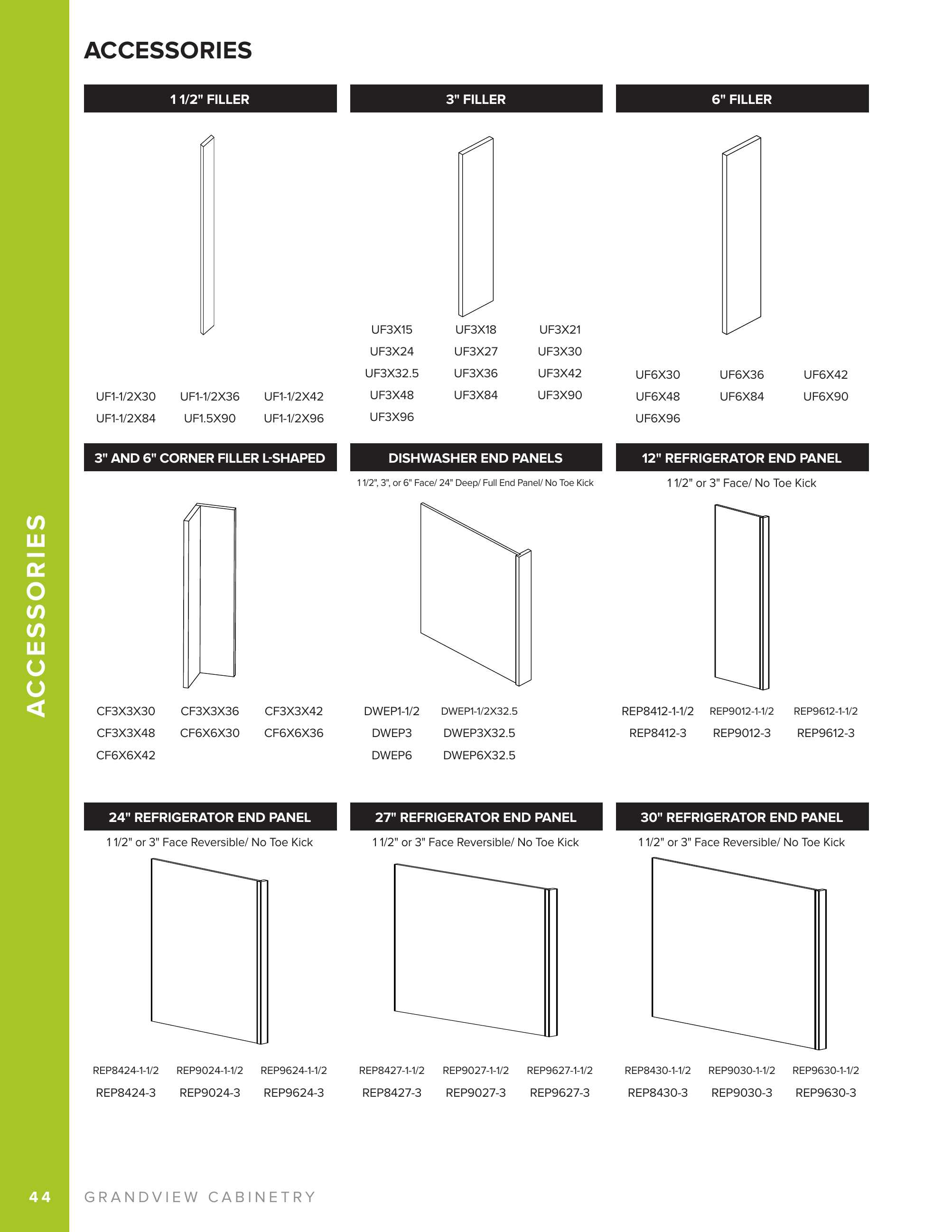 Grandview Cabinetry, Catalogs, Specification Guide | ARCAT