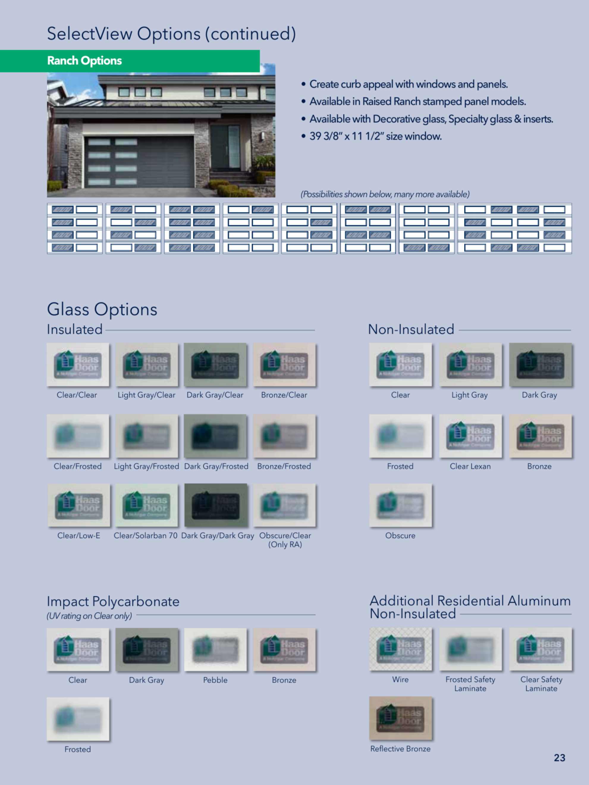 Haas Door Co., Catalogs, Residential Product Line | ARCAT
