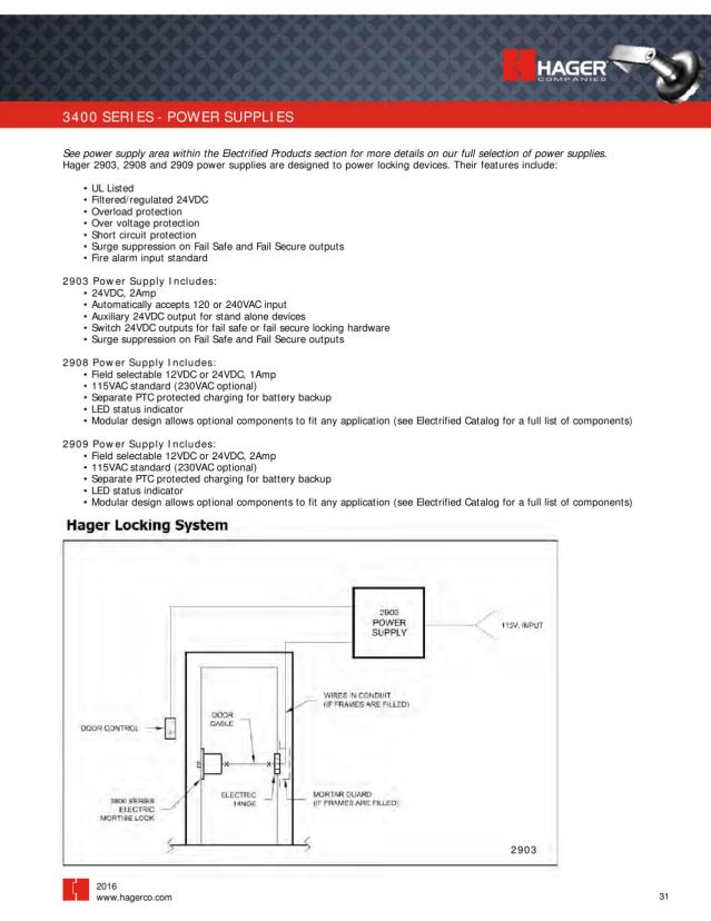 Hager Companies, Catalogs, Door Hardware Catalog | ARCAT