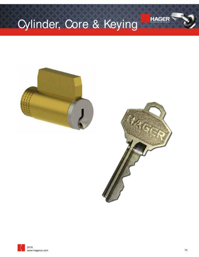 Hager Companies, Catalogs, Door Hardware Catalog | ARCAT