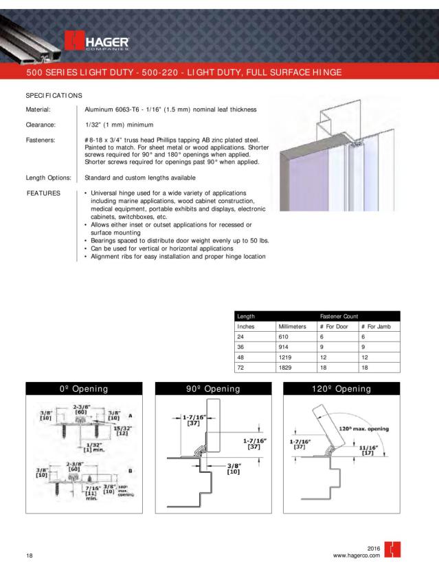 Hager Companies, Catalogs, Door Hardware Catalog | ARCAT