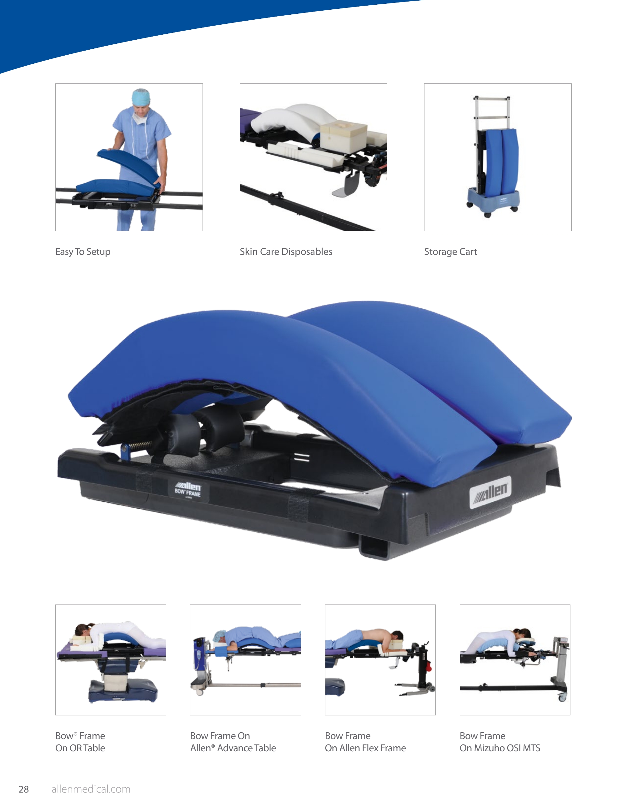 Hillrom, a Baxter Company, Catalogs, Allen Medical Spine Table | ARCAT