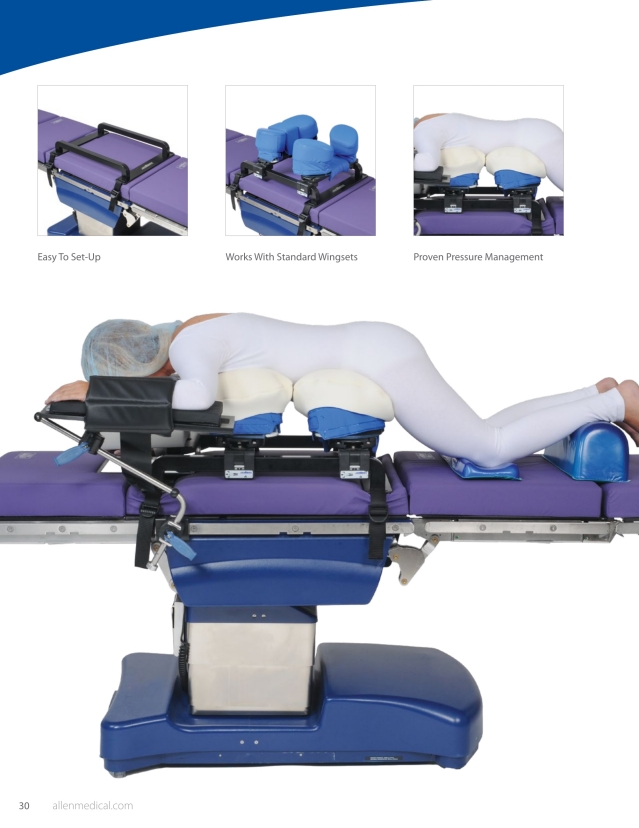 Hillrom, a Baxter Company, Catalogs, Allen Medical Spine Table | ARCAT